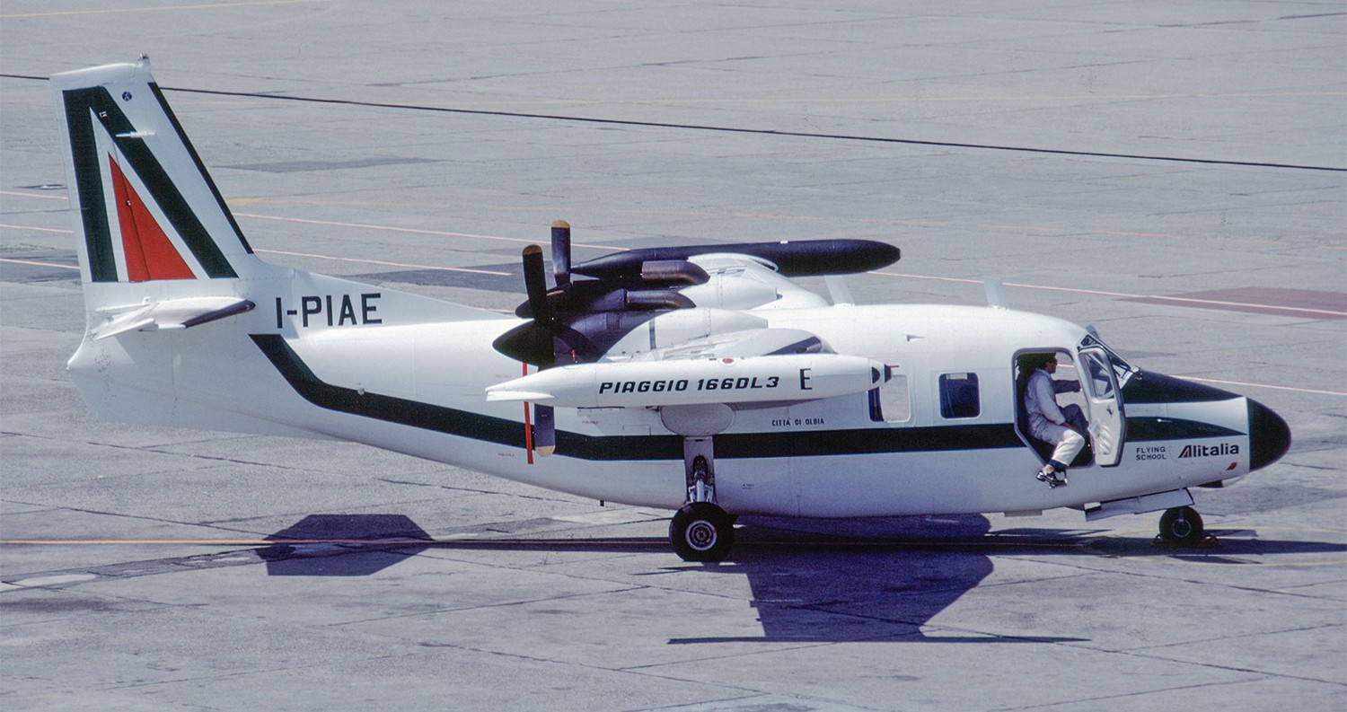 History – The Piaggio P-166 Website